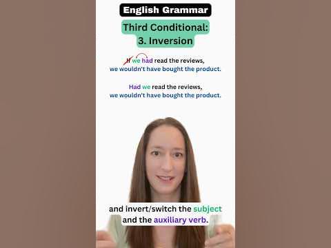 How to INVERT the THIRD CONDITIONAL - YouTube