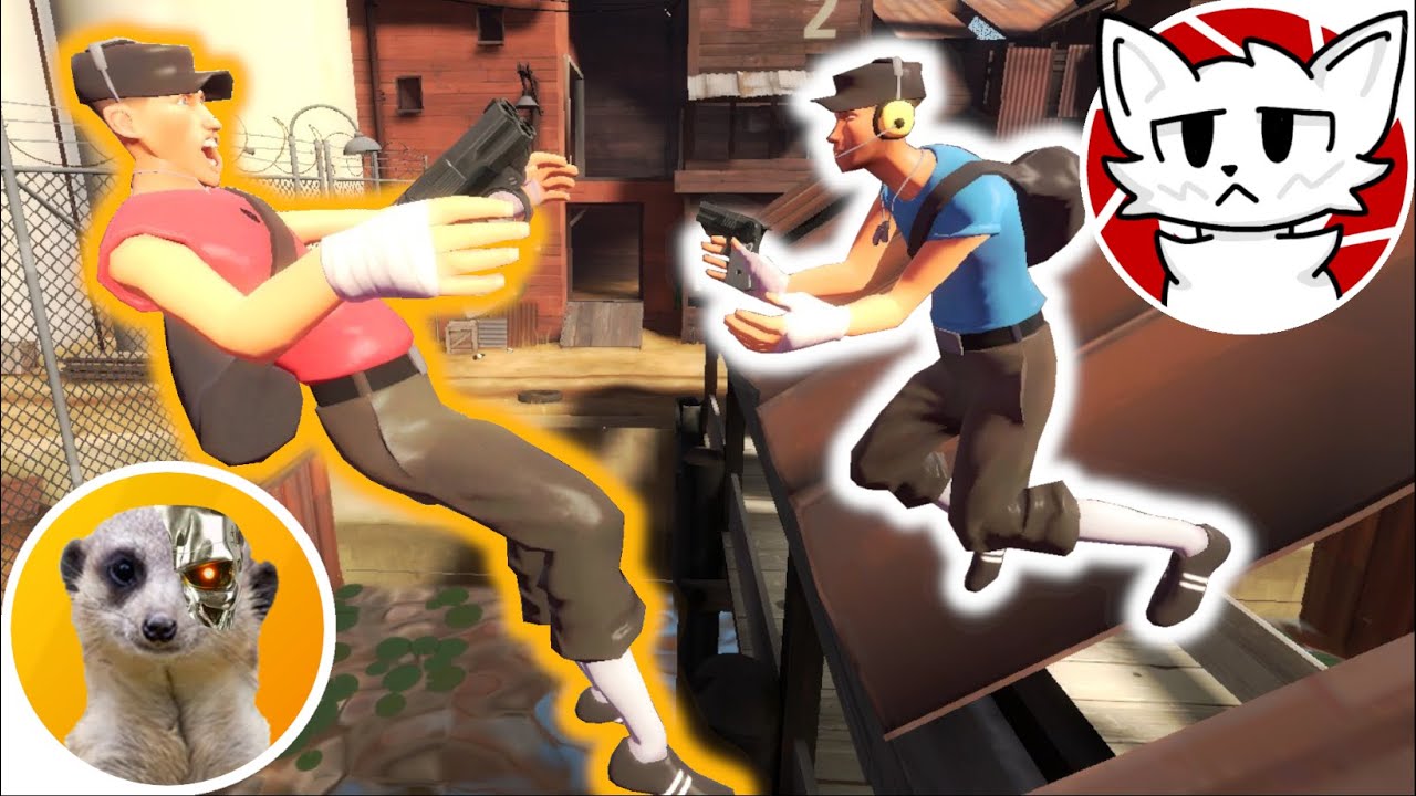 Epic short scout duel |Team Fortress 2| - YouTube
