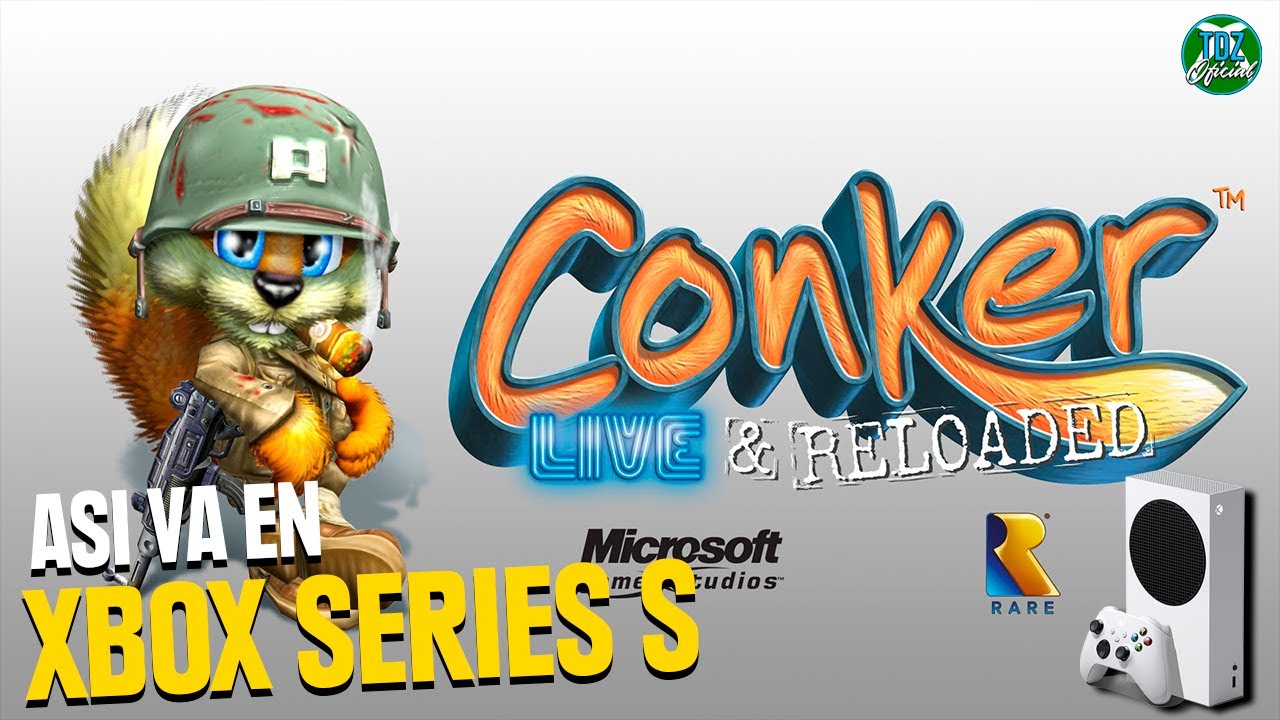 ¡UN CLASICO QUE NO TE PUEDES PERDER! CONKER LIVE AND RELOADED en XBOX ...