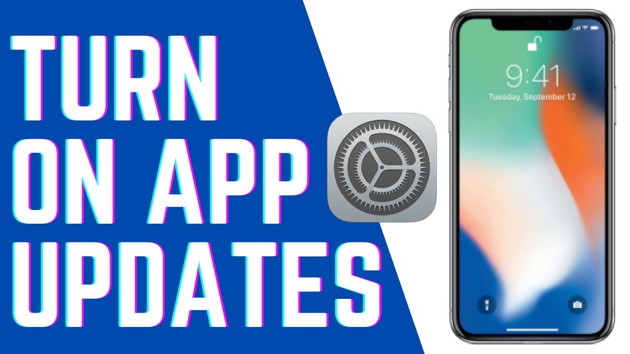 How To Set Automatic Updates For Apps On iPhone (Turn On/Off) - YouTube