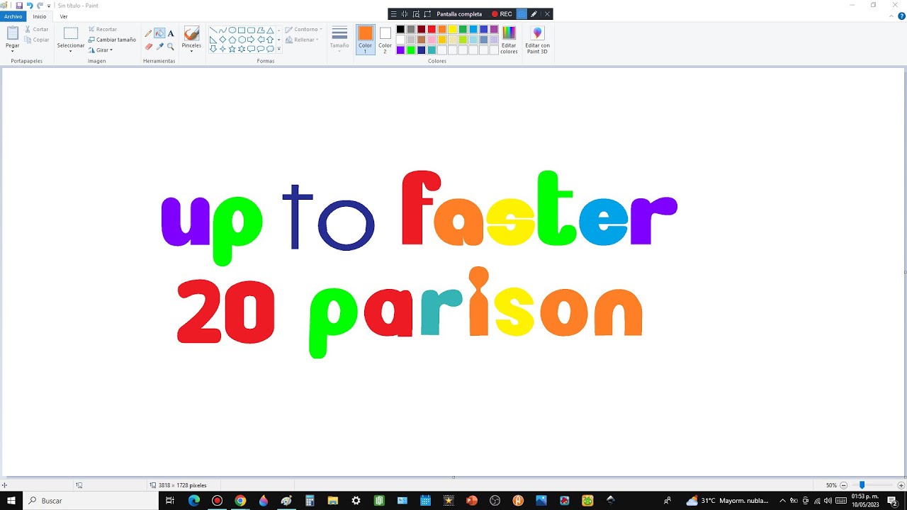 Up To Faster 20 Parison - YouTube
