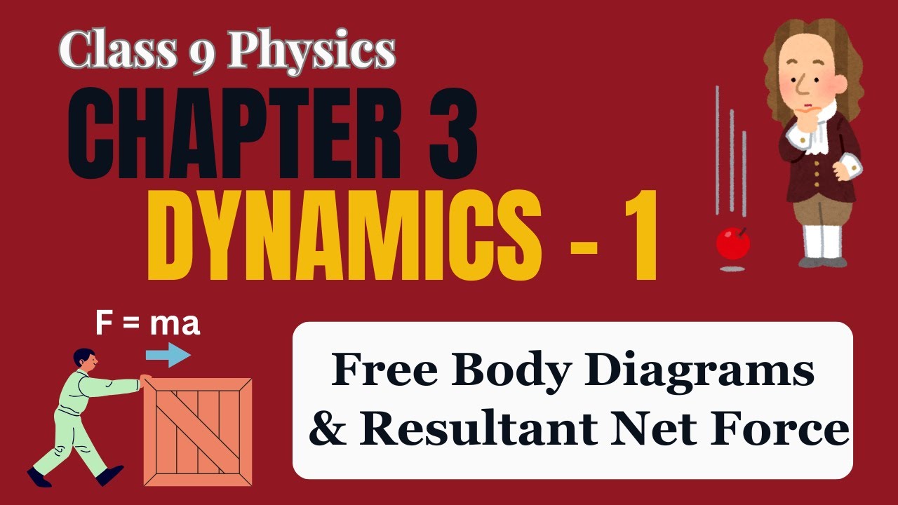 Net Force | Free Body Diagrams and Resultant Force | Class 9 Physics ...