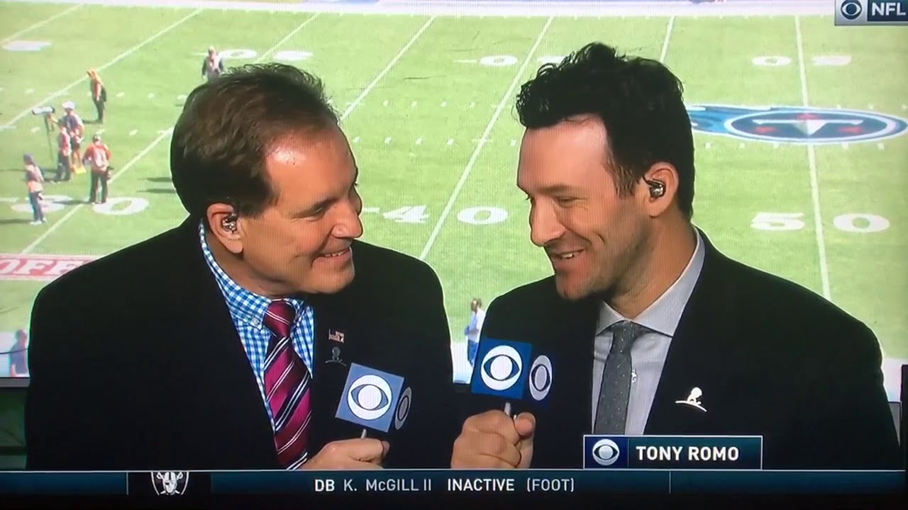 NFL on CBS First on the Field 2017 Raiders at Titans - YouTube