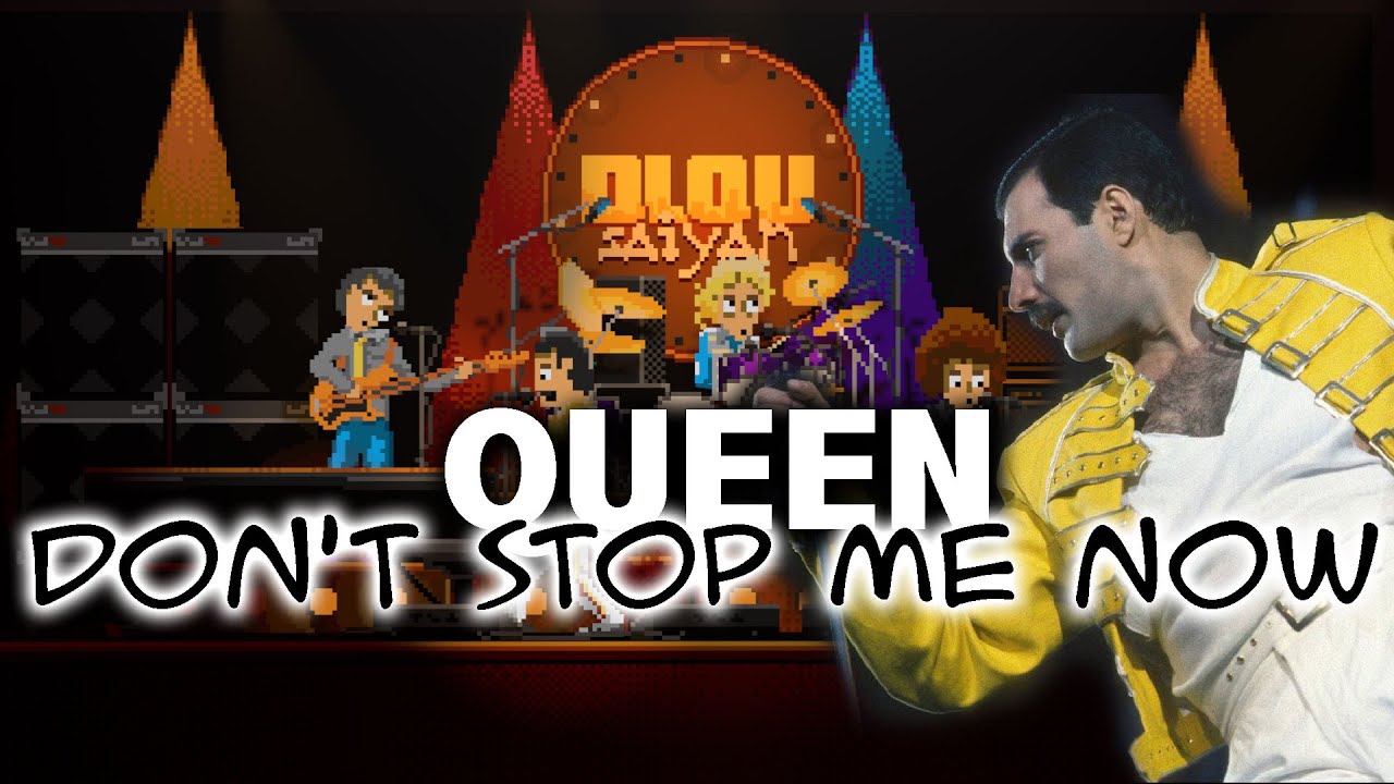 Queen - Don't stop me now (pixel art animation by Dlou Saiyan) - YouTube