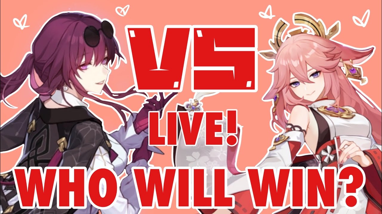 GENSHIN IMPACT WOMEN VS. HONKAI: STAR RAIL WOMEN ~ BRACKET FIGHT LIVE ...