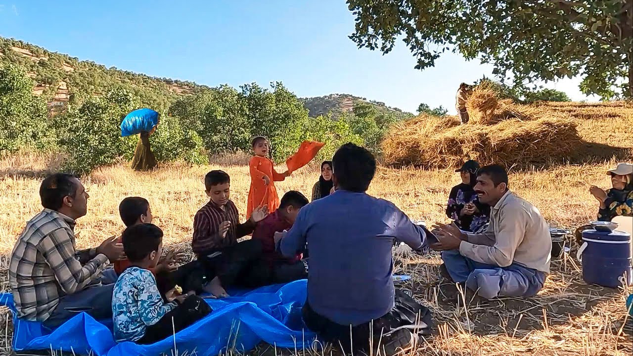 Dancing and singing after working hard/ Living in the Traditional ...