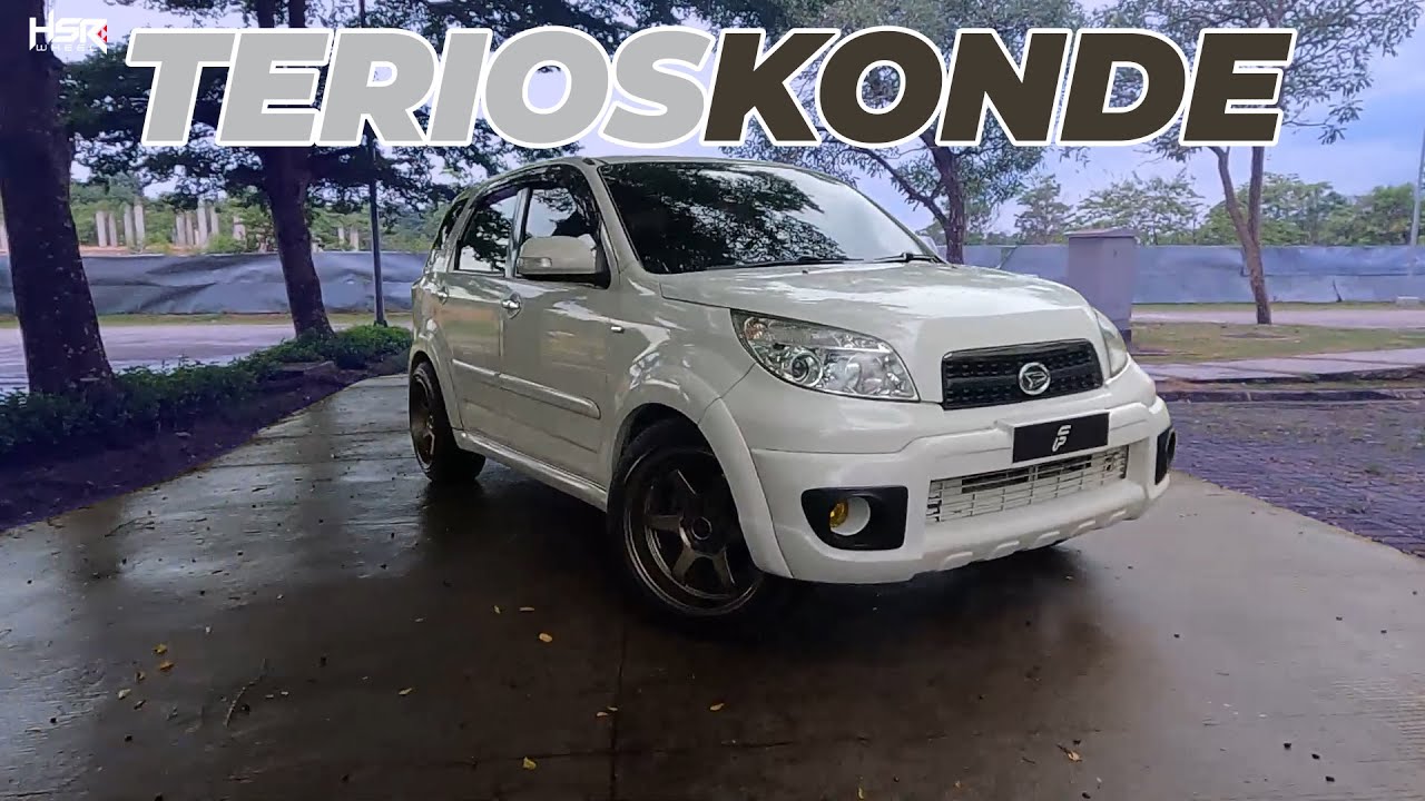 Modifikasi Daihatsu Terios Konde Simple Racing Look! - YouTube