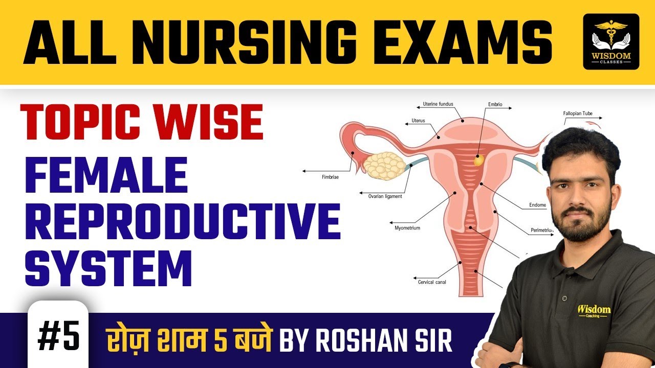 Female Reproductive System | All Nursing Exam |Nursing Officer | Roshan ...