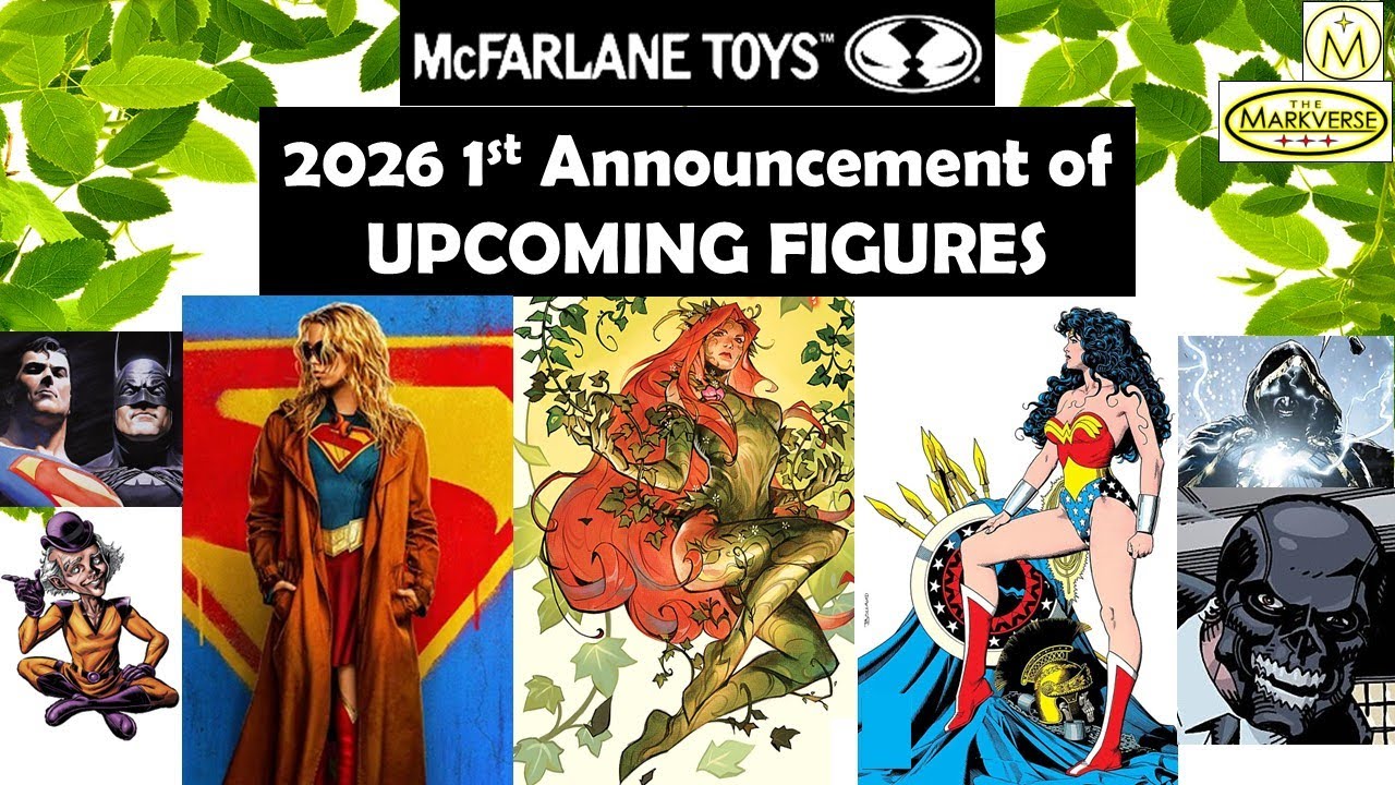 1st Announcement of 2026 - Confirmed Upcoming McFarlane DC Multiverse ...