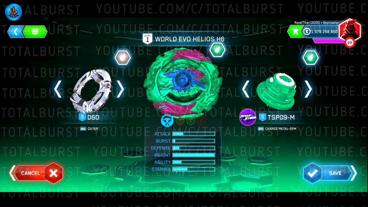 WORLD EVO HELIOS H6 QR CODE + GAMEPLAY || BEYBLADE BURST SURGE APP ...