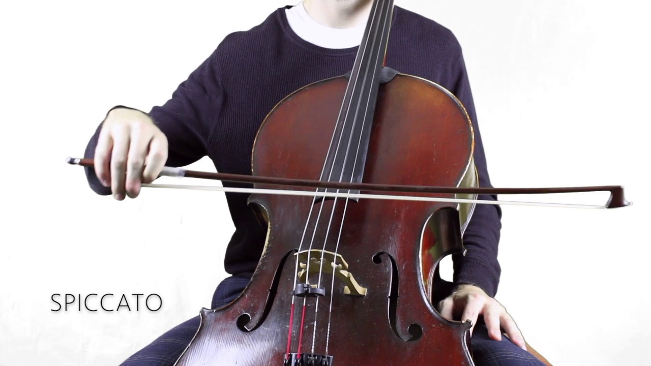 Spiccato Cello Techniques - YouTube