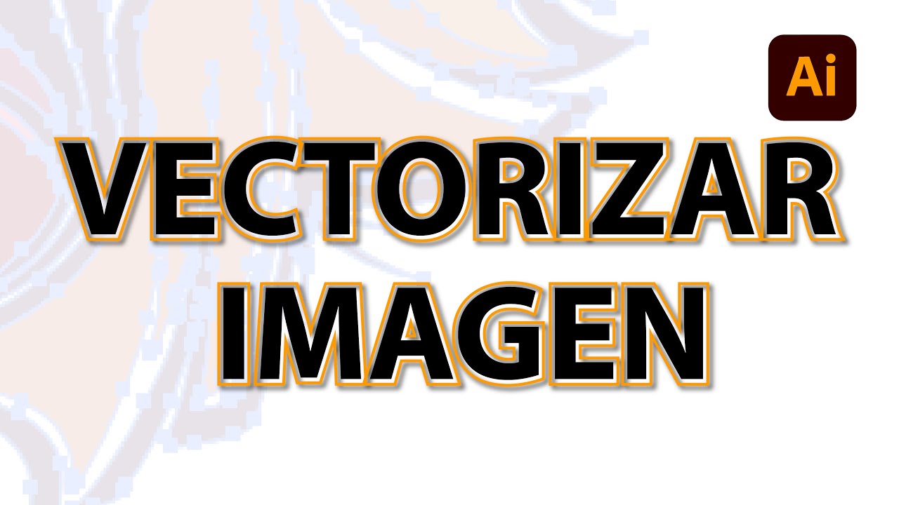 De Imagen a Vector AUTOMÁTICAMENTE en Illustrator - YouTube