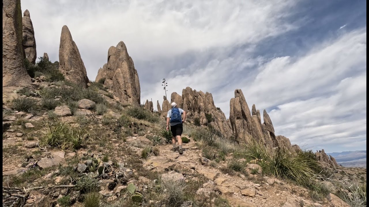 Hiking highest point in western Superstitions - Peak 5057 - YouTube