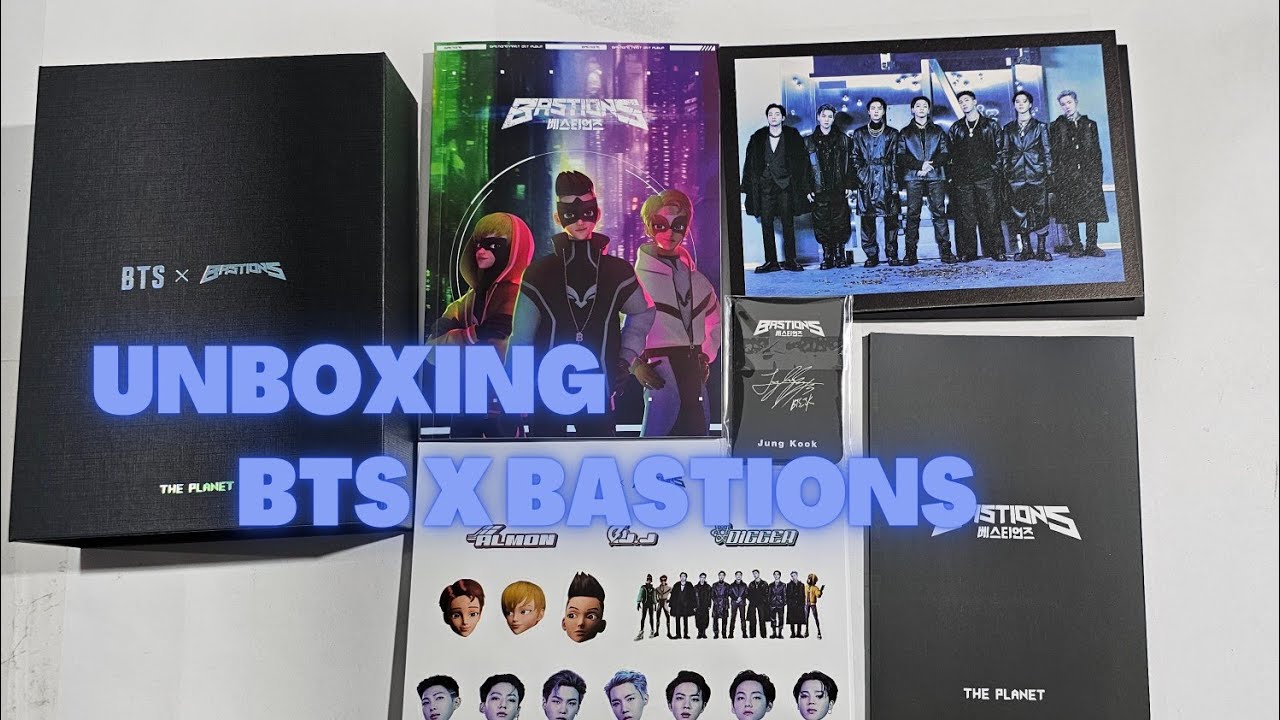 BTS THE PLANET OST ALBUM UNBOXING #TheBastions #방탄소년단 - YouTube
