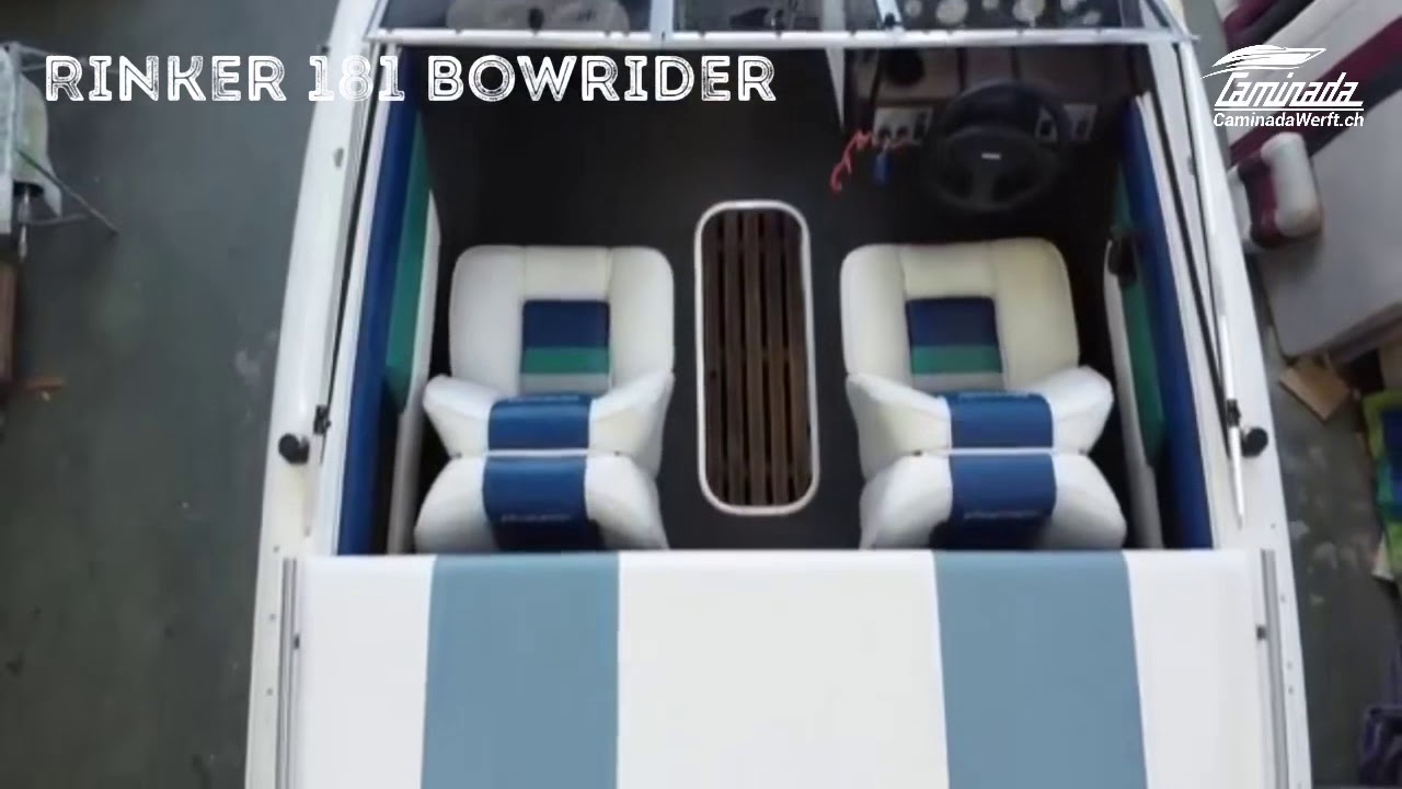 Rinker 181 Bowrider - YouTube