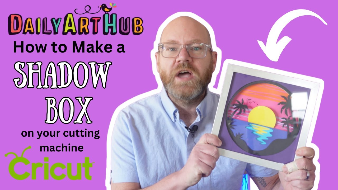 How to Make a Shadow Box with Your Cutting Machine / #cuttingmachine # ...