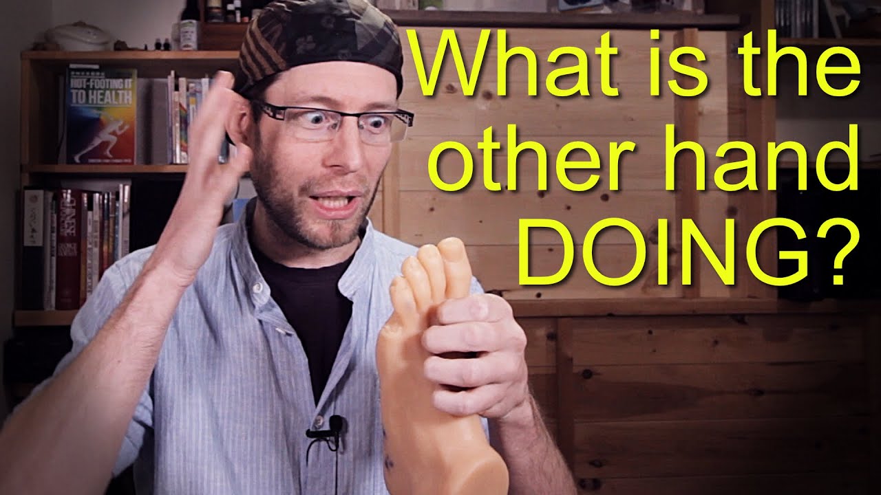 The Importance of the Non-Working Hand in Reflexology - YouTube