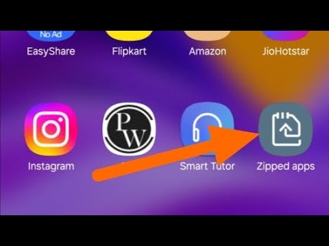 Uninstall zipped app in samsung | zipped app ko uninstall kaise kare ...