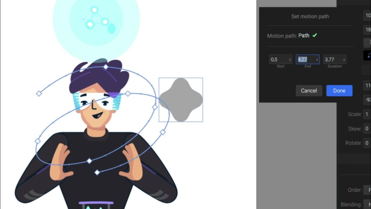 Automatic Motion-path | SVGator - YouTube