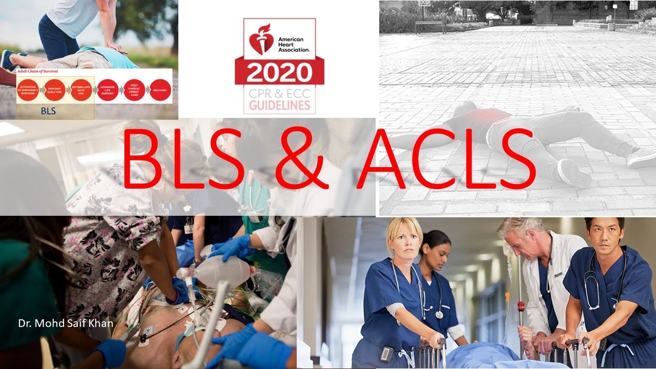 Cardio Pulmonary Resuscitation (#BLS & #ACLS) (AHA 2020) #edic #md #dnb ...