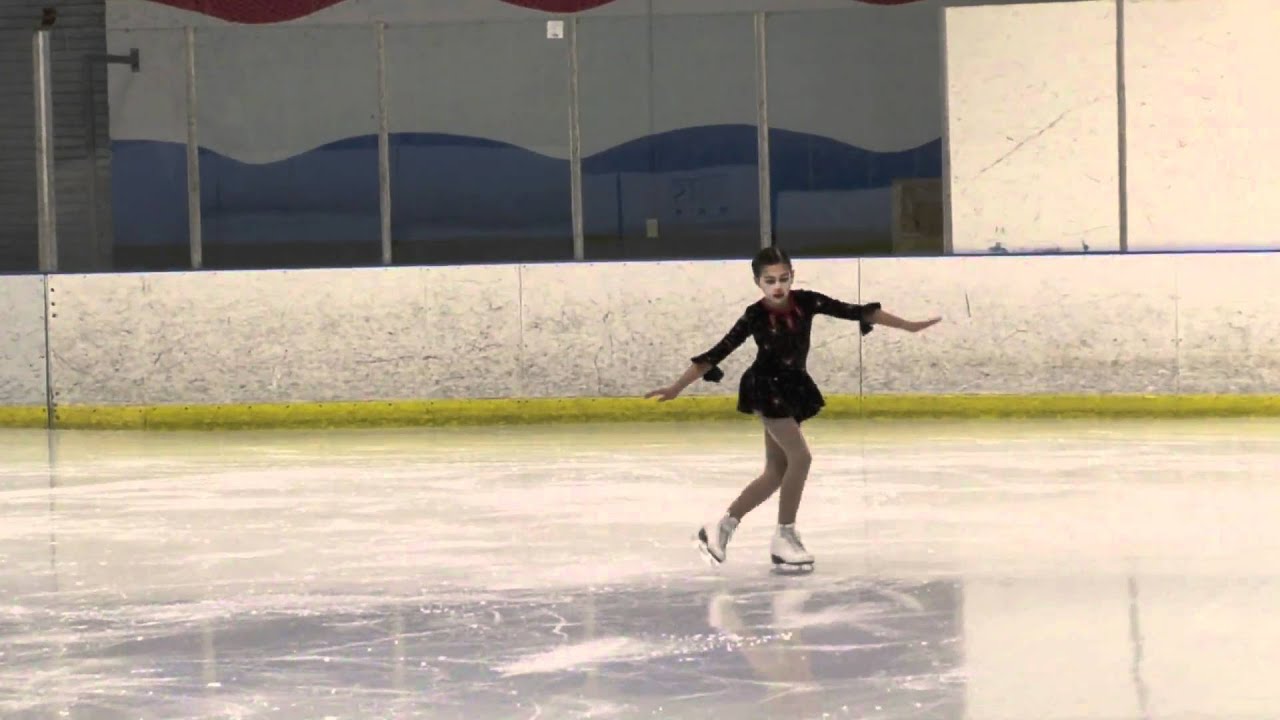 Pines Ice Arena Basic Skills Sandra Bringas 2011 - YouTube