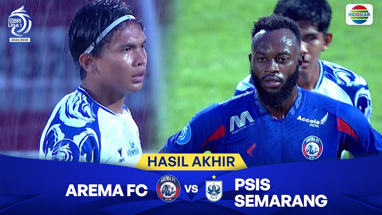 Hasil Akhir Pertandingan - Arema FC vs PSIS Semarang | BRI Liga 1 2024/ ...