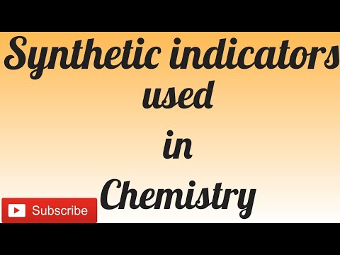 Synthetic indicators. #chemistry - YouTube