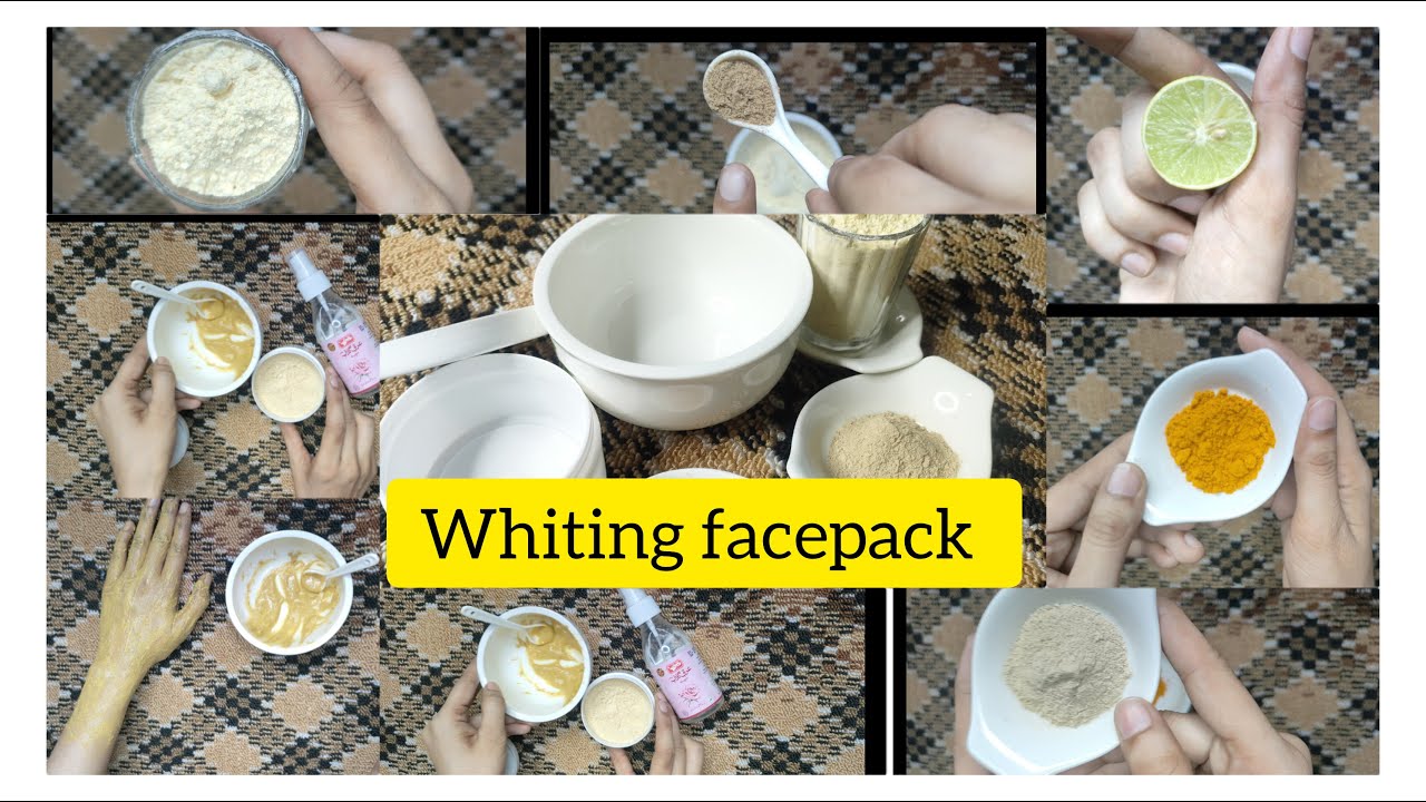 Face whiting and glowing facepack at home in summer|skin whitening ...