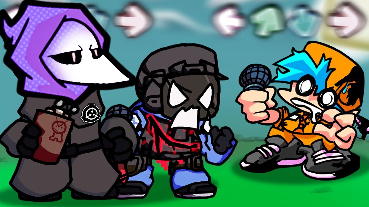 Фонд SCP Foundation против Бойфренда во Friday Night Funkin' vs FRIDAY ...