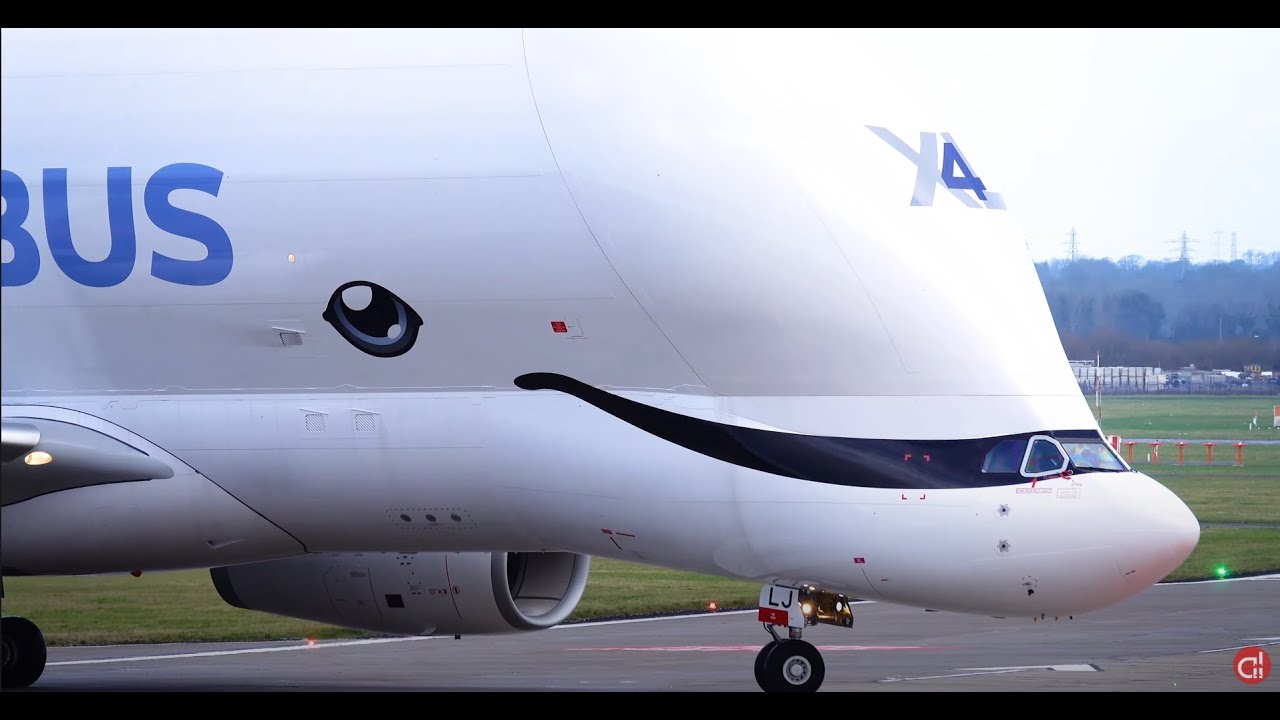 Beluga XL Transporters at Hawarden - Behind the scenes vlog - YouTube