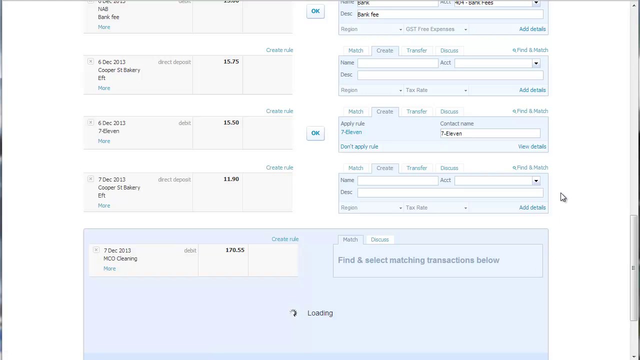 Multiple Transactions for One Bank Entry - YouTube