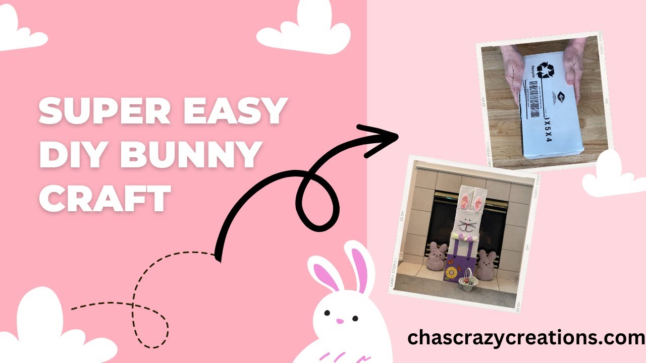 Super Easy DIY Bunny Craft - YouTube