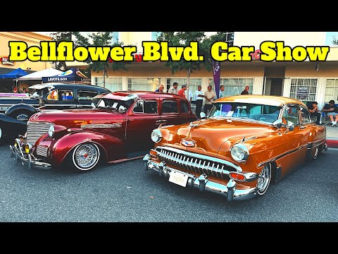 Bellflower Boulevard Car Show 2024 - Bellflower, California - YouTube