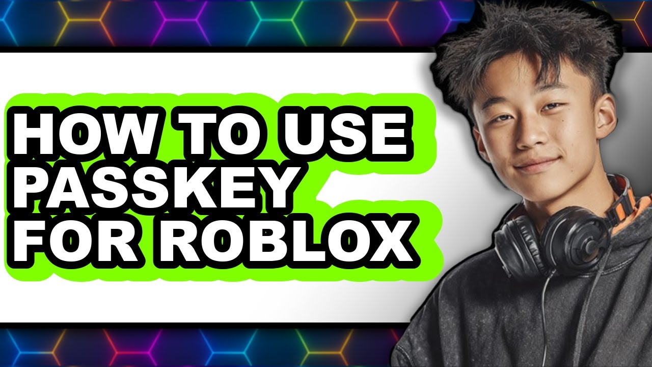 How to Use Passkey for Roblox (easy Method) - YouTube
