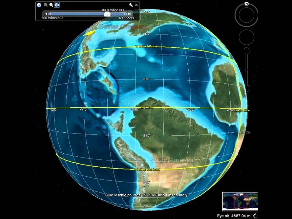 Paleo Earth KML - YouTube