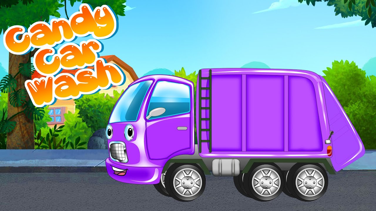 Garbage Truck | Truck Car Wash - YouTube