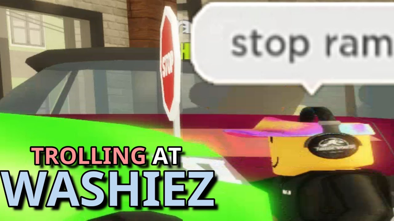 FLINGING CARS AT WASHIEZ, sorta... | Trolling at Washiez Car Wash ...