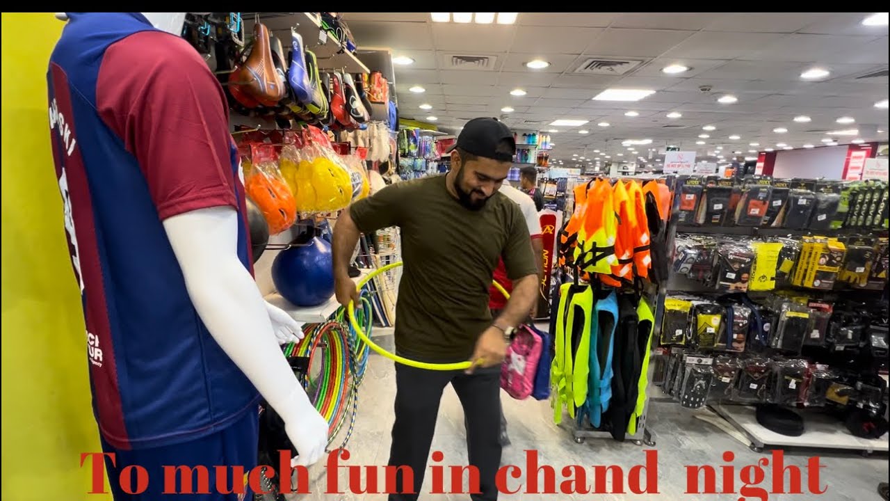 Chand night in uae 😍chand rat per mastia - YouTube