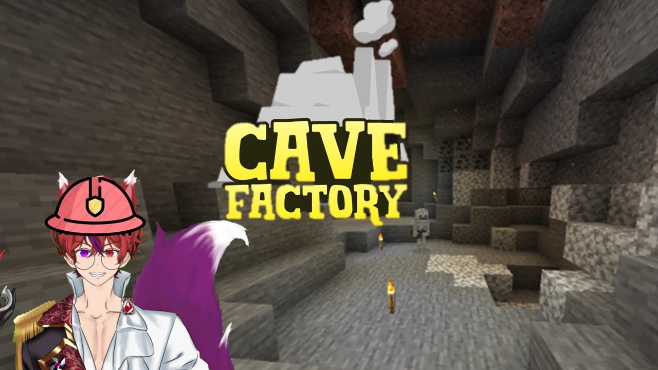 [Live🔴] Minecraft - Cave Factory EP1 - Felik sn. - YouTube