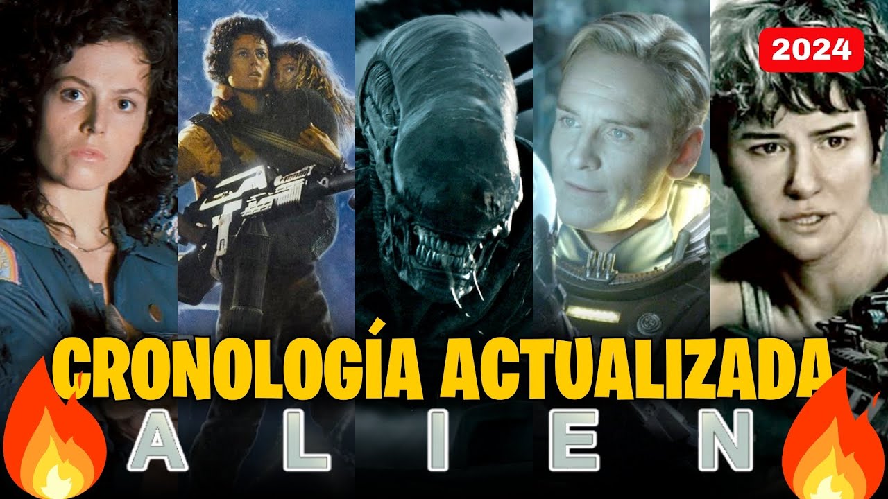 CRONOLOGÍA UNIVERSO ALIEN | ¿Cómo ver las PELÍCULAS de ALIEN? 🤯🔥 (ORDEN ...