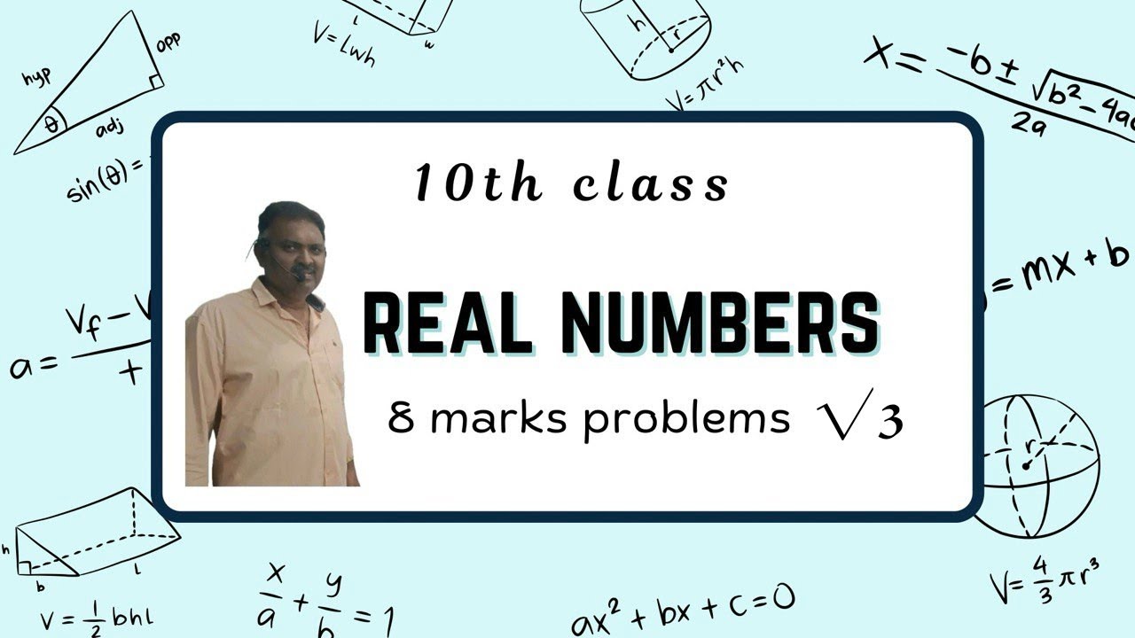 10th class Real Numbers chapter SA Important Question&Answer#10thclass ...