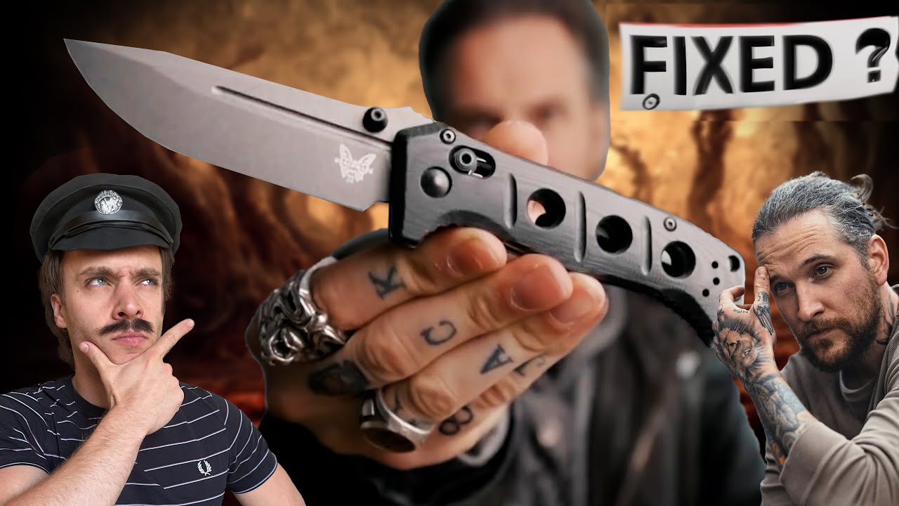 Benchmade Made world's strongest folding knife? Peter Mckinnon's knife ...