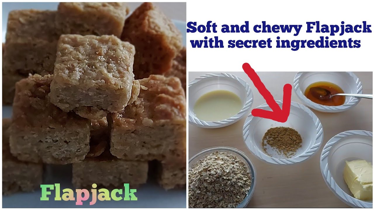 How to make soft and chewy Flapjacks with secret ingredients which make ...