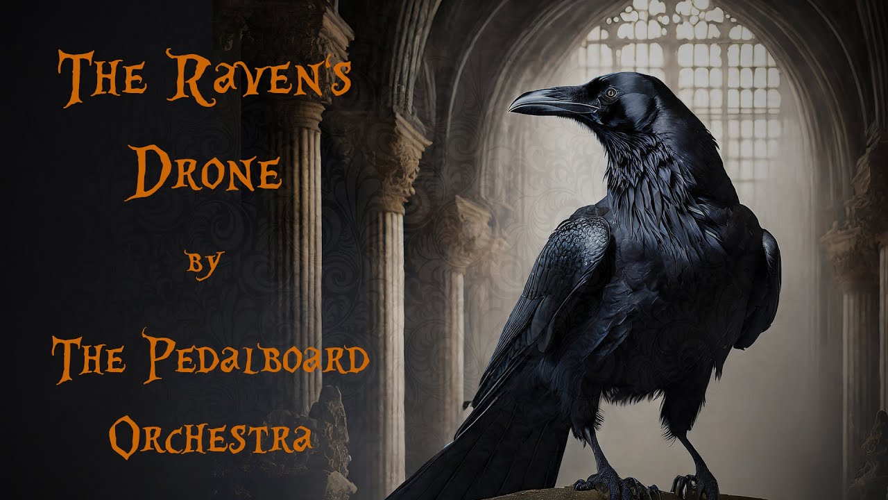 The Raven’s Drone | Dark Ambient Soundscape with E-Bow - YouTube