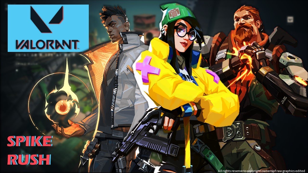 VALORANT | SPIKE RUSH | 3 MEMBER PARTY | SPLIT MAP - YouTube