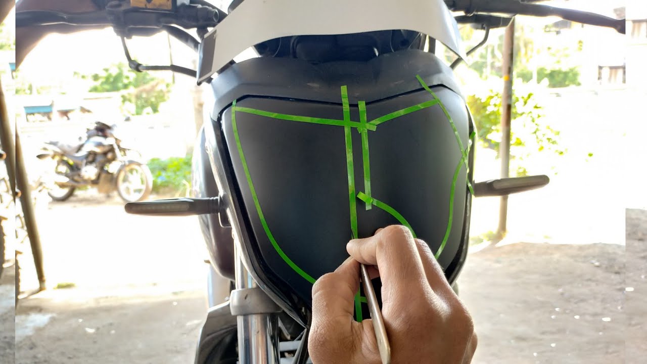 Yamaha FZ Head Light Modification | Head Light Wrap| FZ Modified - YouTube