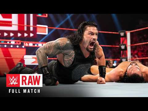 FULL MATCH: Roman Reigns vs. Drew McIntyre: Raw, May 6, 2019