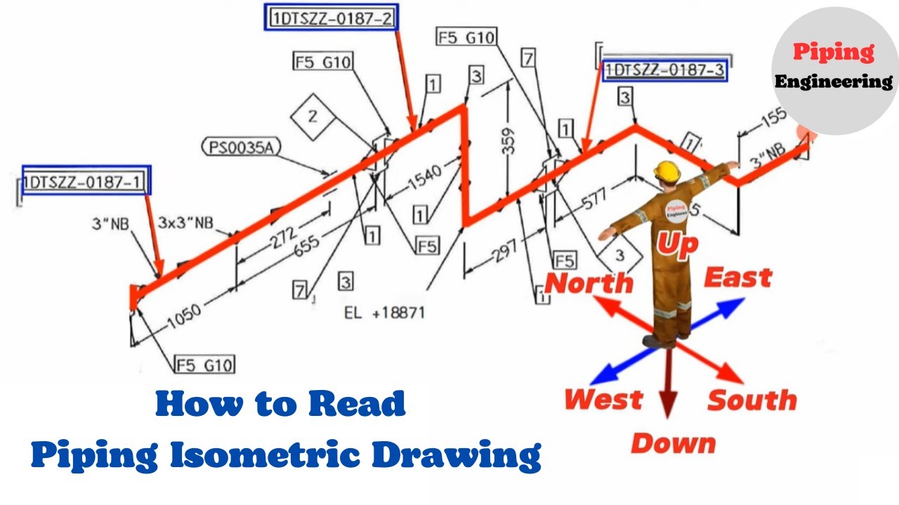 Isometric Pipe Drawings Examples