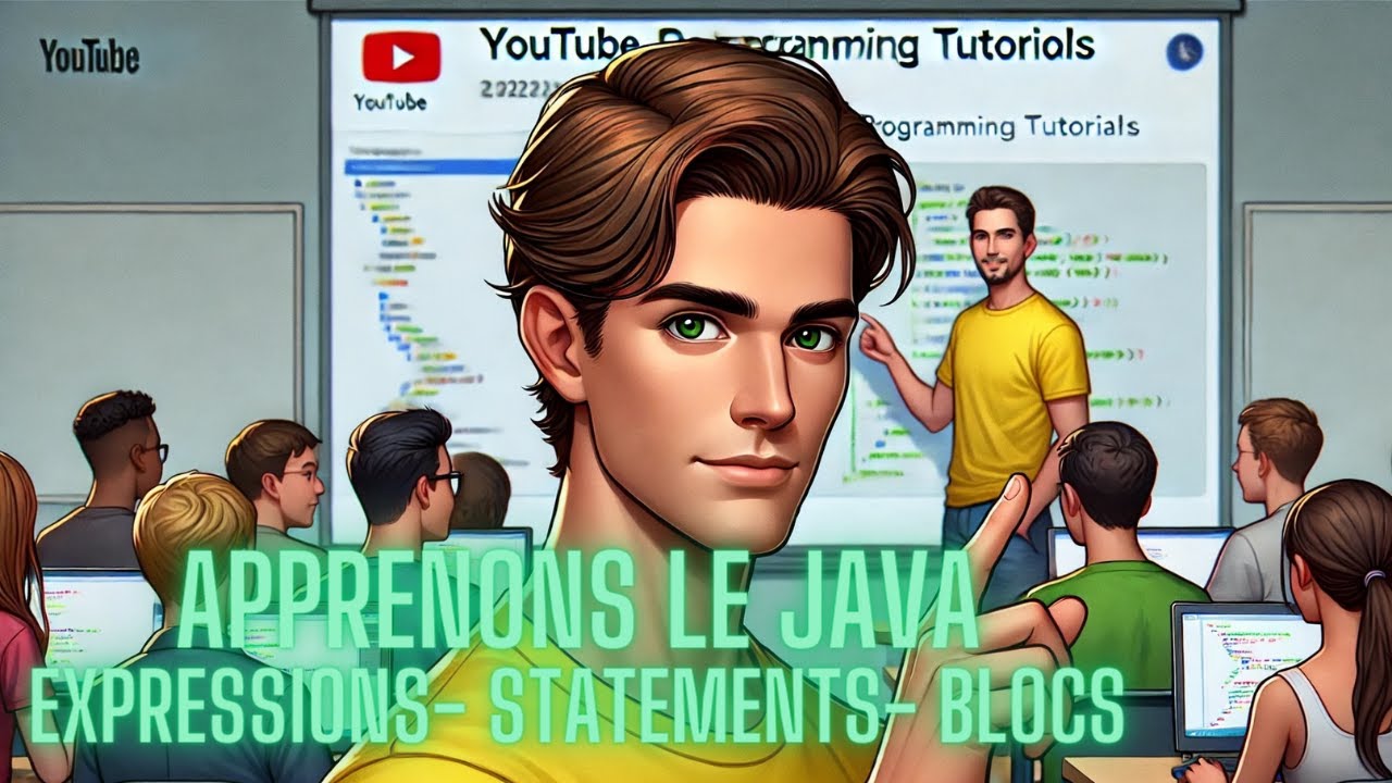 VLOG : episode 5 Apprenons Le Java - Expressions - Etat - Blocs - #java ...