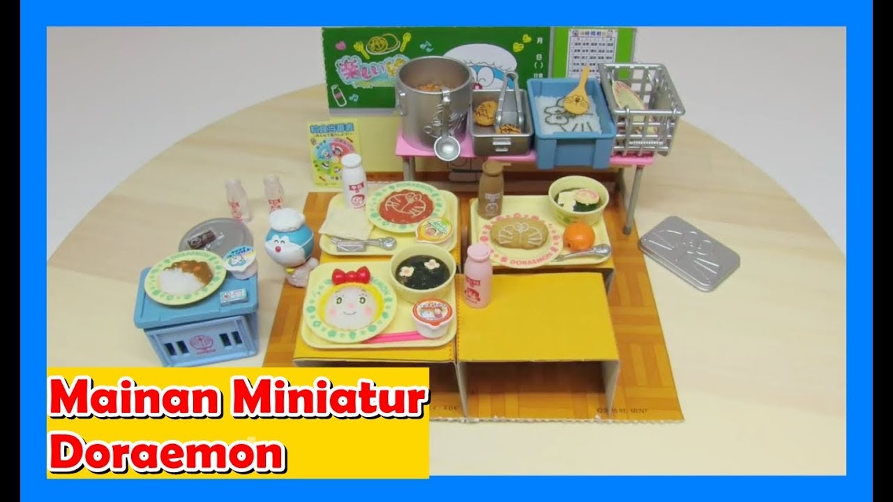 MINIATUR MAINAN DORAEMON - YouTube